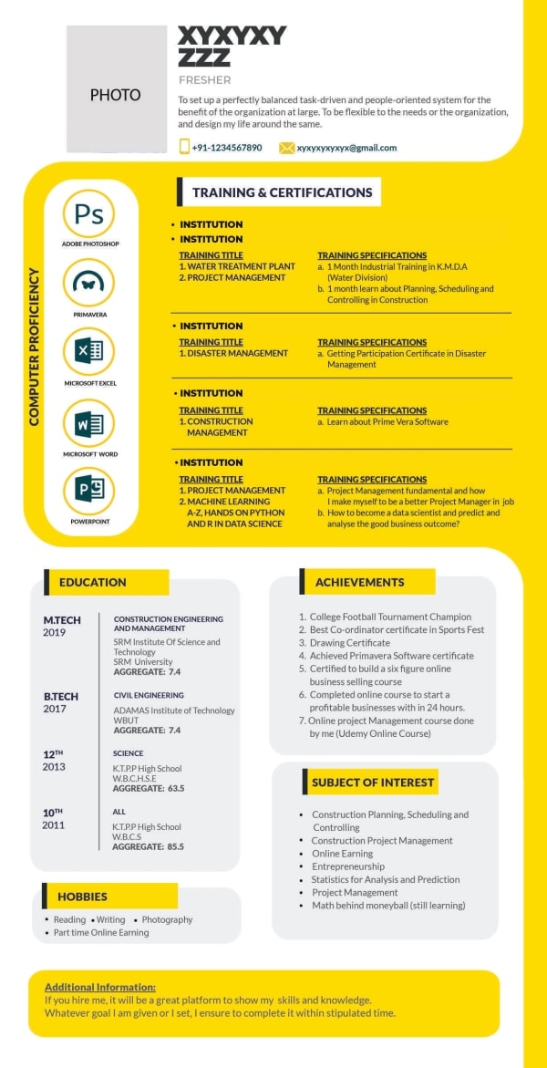CV Builder - Visionpix Technologies