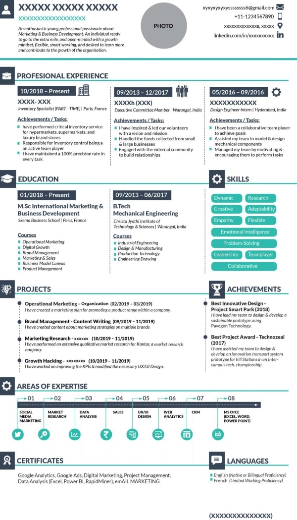 CV Builder - Visionpix Technologies